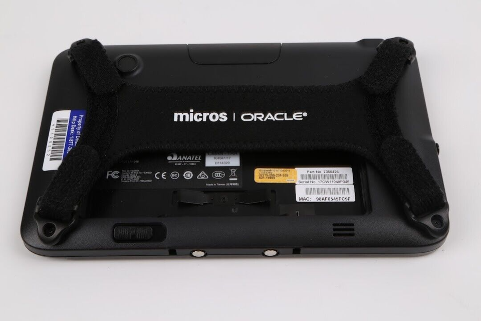 Micros Oracle DT Research Mobile POS Tablet DT317CR, New, 90 Day ...