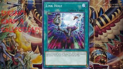 A459 YUGIOH SPELL CARD LINK HOLE EXFO-EN051 | eBay