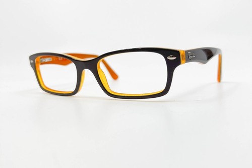 Ray-Ban Jr RB 1530 3588 Brown Orange Rectangle Eyeglasses Frames 48-16 ...