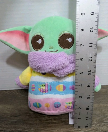 Baby Yoda Grogu Easter Plush 8" Star Wars Mandalorian Eggs Spring Child ...