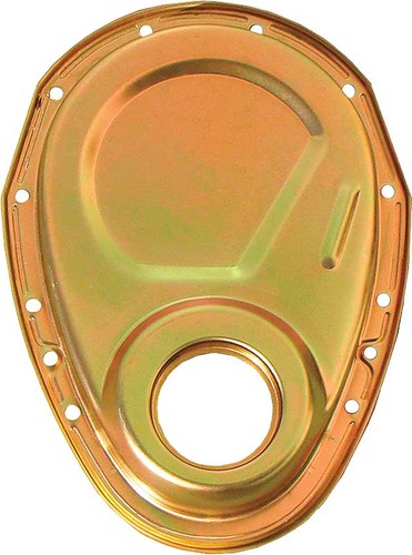 Gold Finish Chevrolet Small Block Milodon Heavy Duty Timing Cover | eBay