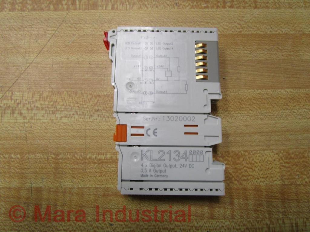 Beckoff KL2134 Digital Output Terminal (Pack of 3) | eBay