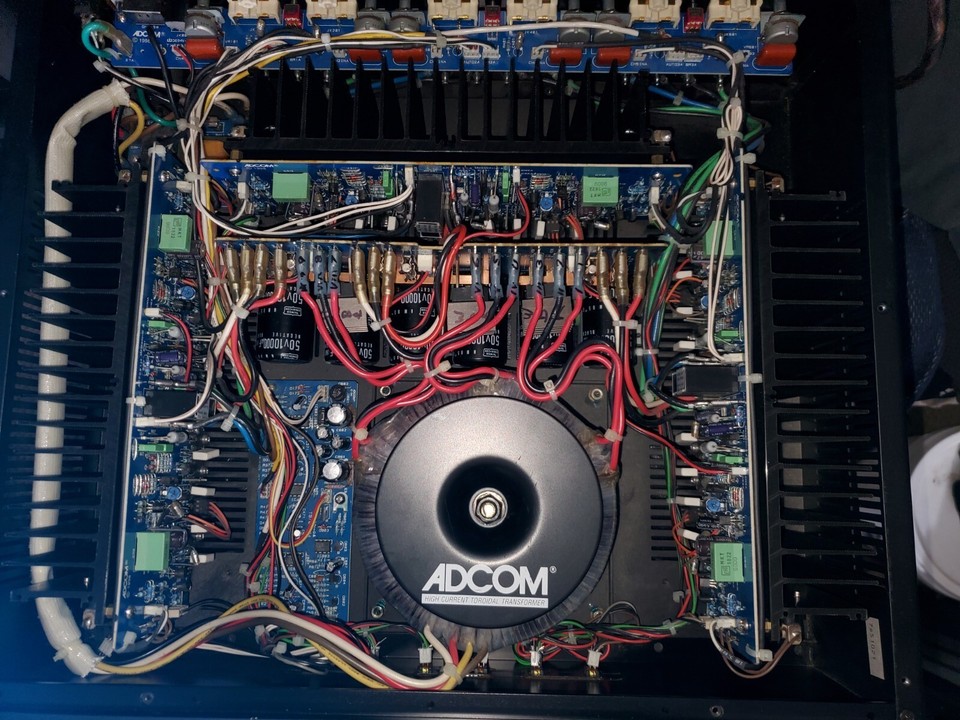 Adcom GFA 5006 Power Amp 6/5/4/3 Channels 50w-8ohm 75w-4ohm 175w ...