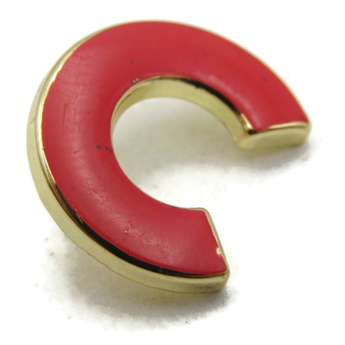 Red Letter C Pin | eBay
