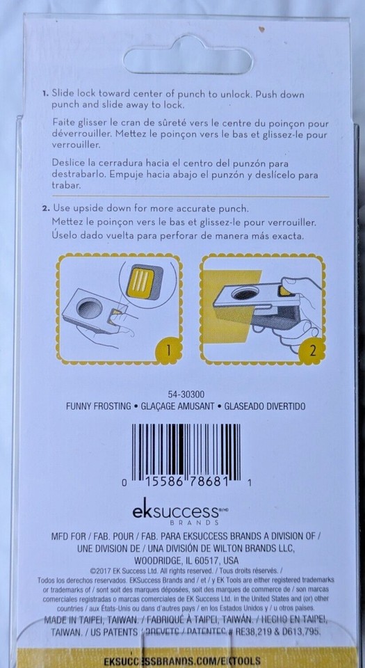 EK Success Large Punches, Layering Punch, Edge Punch - Craft Scrapbook ...