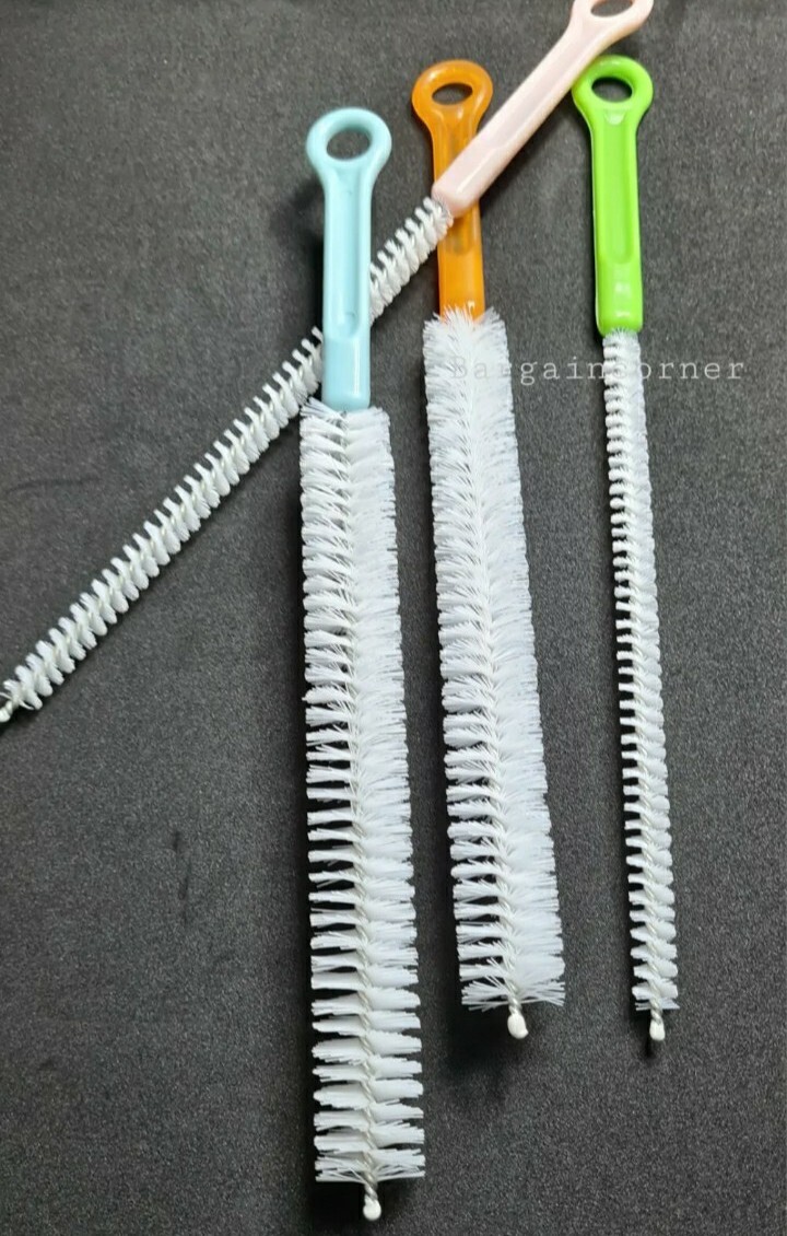 Nylon Tube Spiral Brush Bottle Sink Drains Pipe Cleaning Brushes 2Size ...