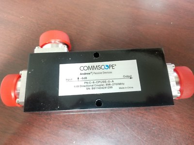 Commscope C-6-CPUSE-D-A 6dB Directional Coupler 698-2700MHz NEW! | eBay