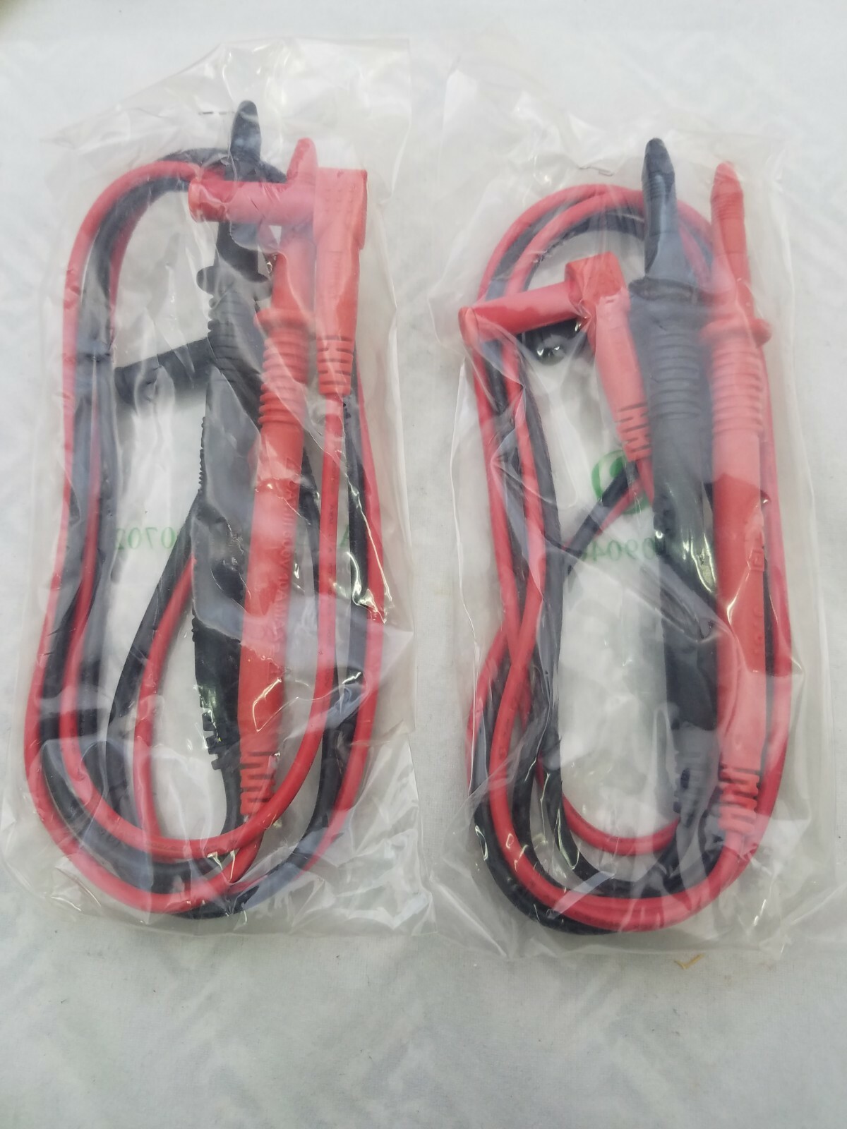 2(LOT) Test Leads CAT III, 1000V 10 Amp 18AWG WIRE. 36" FOR MULTIMETERS ...