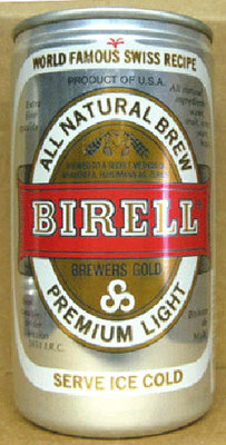 BIRELL MALT BEVERAGE Non Alcoholic Beer CAN Philadelphia, PENNSYLVANIA ...