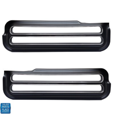 1969 Pontiac GTO Judge Rear Tailight Tail Lamp Light Lens Bezels Pair ...