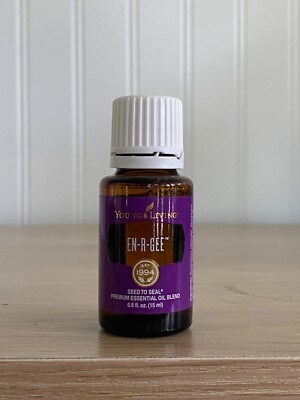 Young Living En-r-gee Essential Oil Blend - 15ml bottle - NEW & factory ...