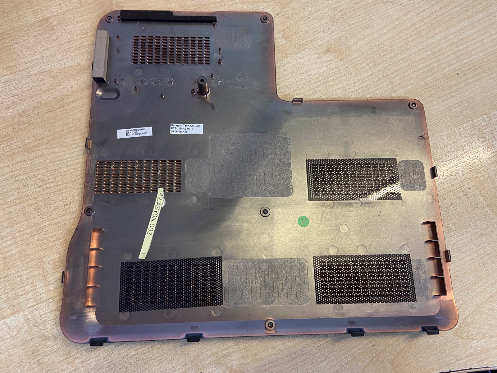 Acer Aspire 8930 8930G 8920 8920G Hose Base RAM Speicher HDD Cover ...