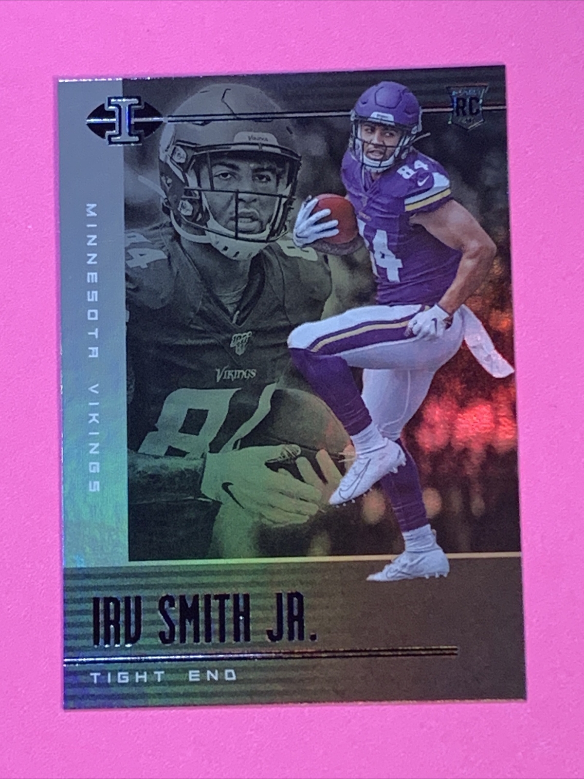 2019 Panini Illusions Irv Smith Jr. Rookie #45 Minnesota Vikings RC | eBay