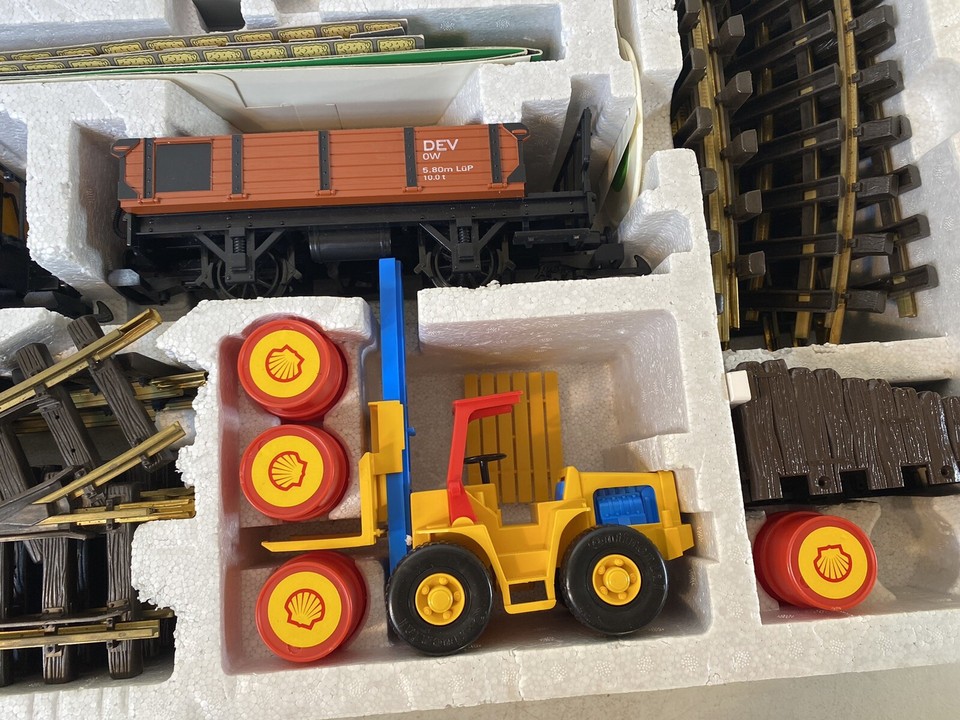 rare LGB Lehmann Toy Train System Action Set 92785 G Scale 57S6 | eBay