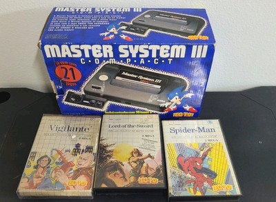 Rare Sega Master System Console Brazilian Tec Toy Huge Lot | eBay