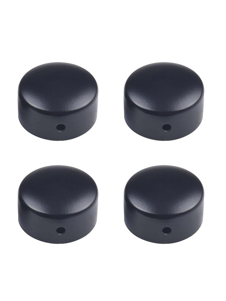 4pcs PVC stainless steel Handrail End Cap Round Stair Treads Cover ...