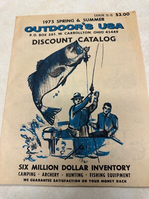 1975 Outdoor's USA Catalog - Fishing Hunting - Ohio | eBay