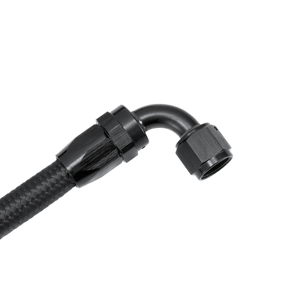 Black Fuel Rails w/ Fittings & Crossover Hose Kit for LS1/ LS6 -6AN ...