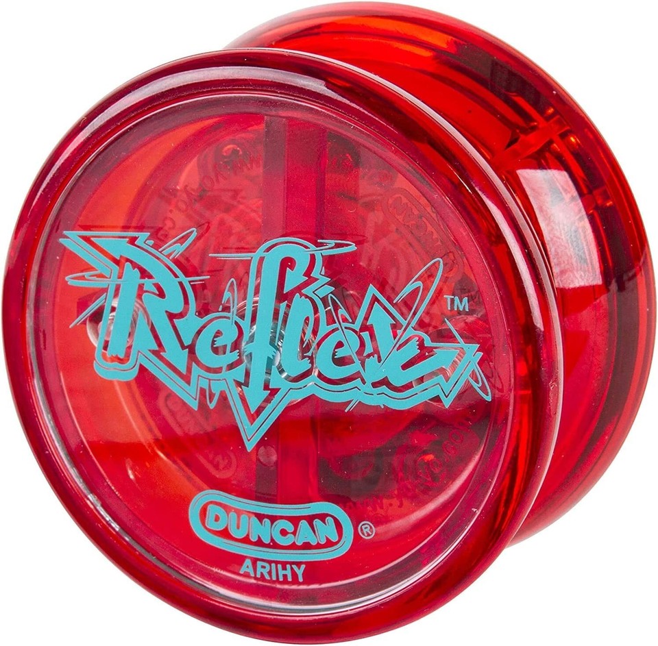 Duncan Toys Reflex Auto Return Yo-Yo, Beginner String Trick Yo-Yo, Red ...