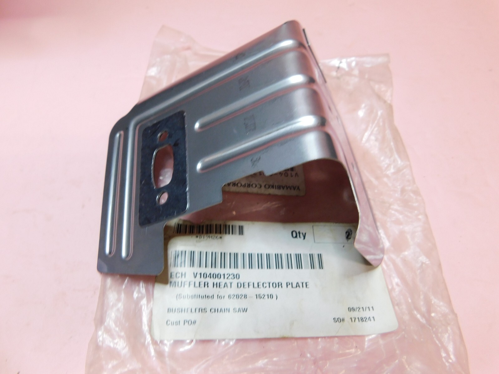 MUFFLER HEAT DEFLECTOR PLATE ECHO V104001230 CHAINSAW --- BOX 6002 A | eBay