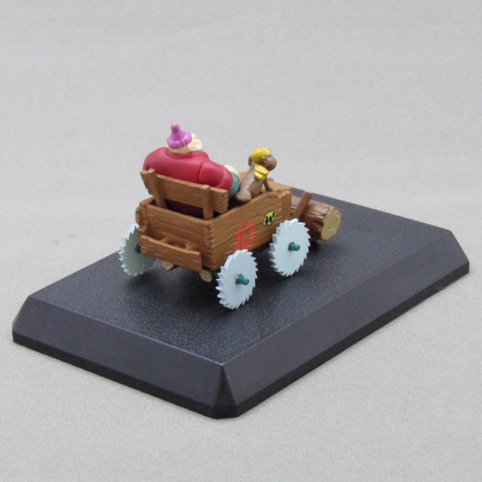 Wacky Races No.10 Buzz Wagon Konami Mini Figure Hanna Barbera In stock ...