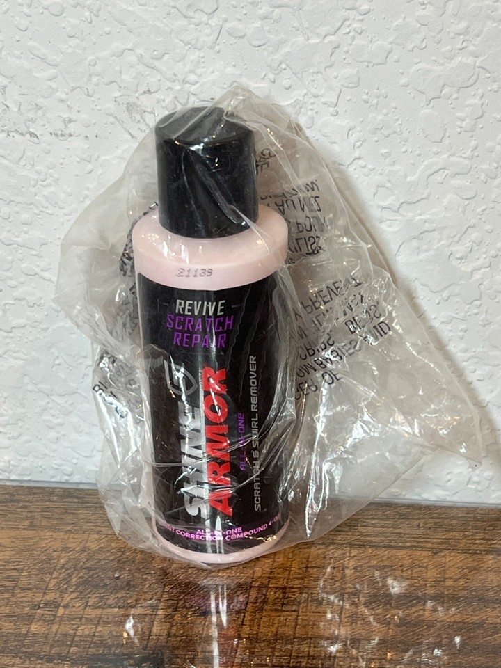 Shine Armor Auto Revive Scratch & Swirl Remover New (2) Two 4oz Bottles ...