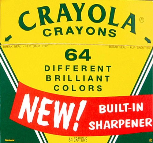 CRAYOLA CRAYONS 2" x 3" Fridge MAGNET VINTAGE ART | eBay