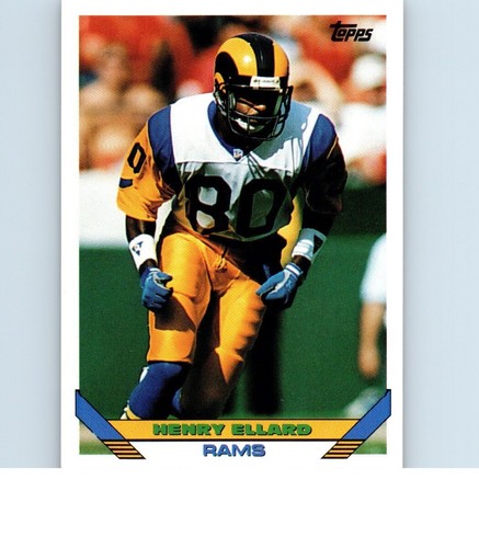 Henry Ellard 557 Rams 1993 Topps Football Trading Card | eBay