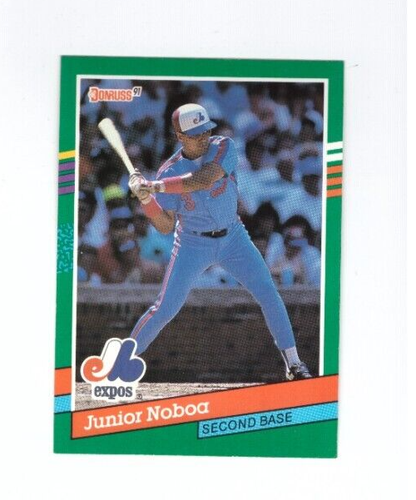 1991 Donruss Baseball Card #726 Junior Noboa Expos | eBay