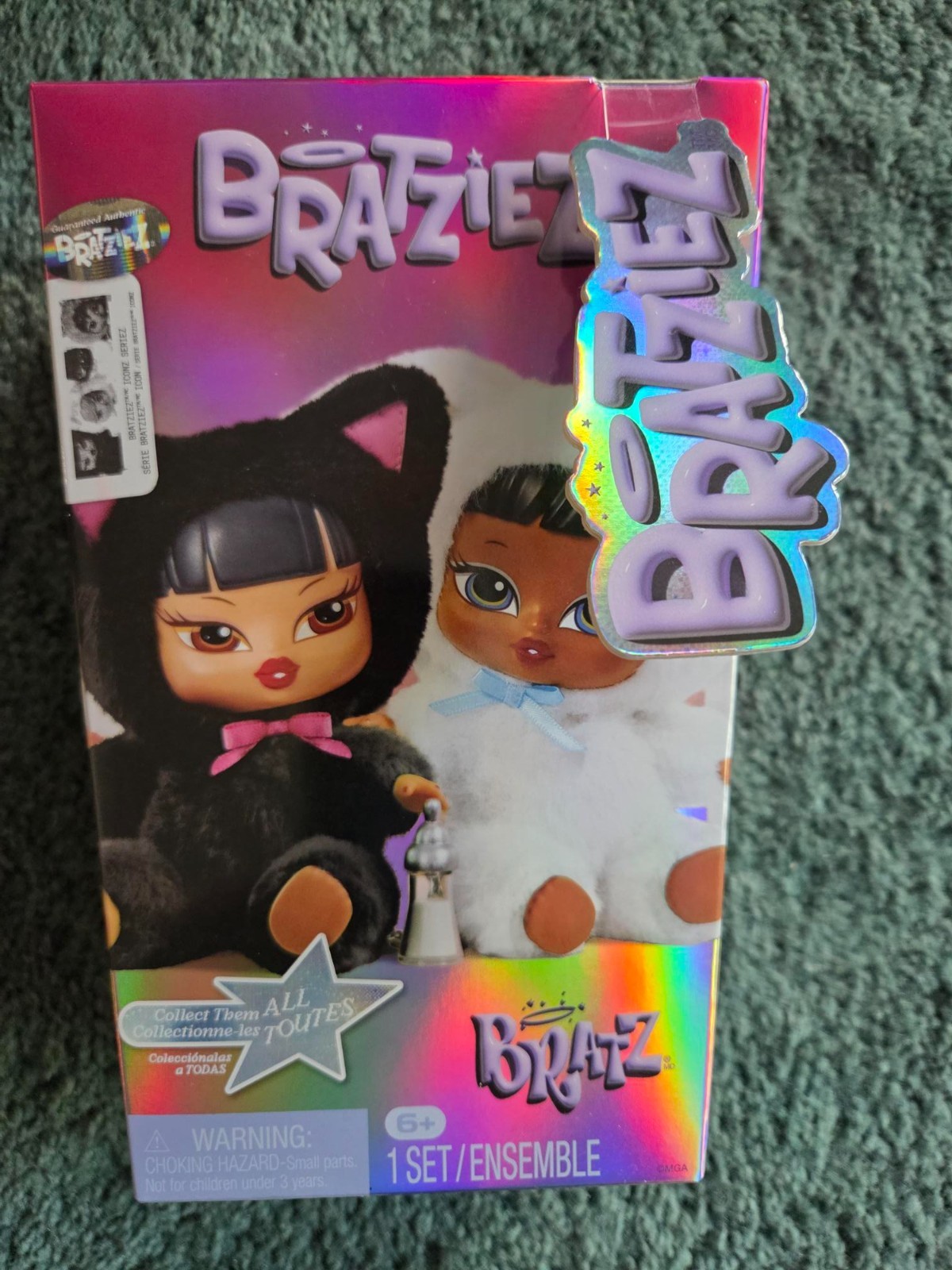 BRATZ BRATZIEZ ICONZ SERIEZ PLUSH KEYCHAIN BLIND BOX JADE KOOL KAT JADE ...