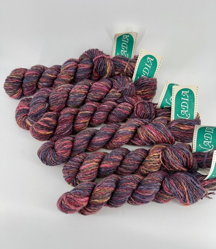 Berroco Nadia Yarn Lot 6 Skeins 816 Yds Wool Blend Color 6715 - Free ...