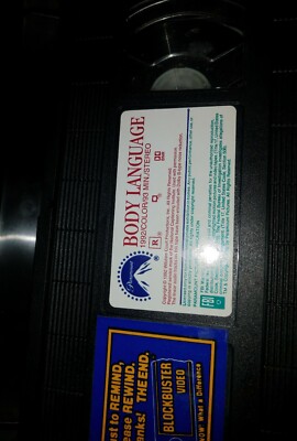 Body Language (1995, VHS) Tom Berenger, Heidi Schanz [a] | eBay