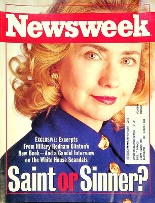 Newsweek Magazine January 15 1996 Hillary Clinton Campaign For Kids ...