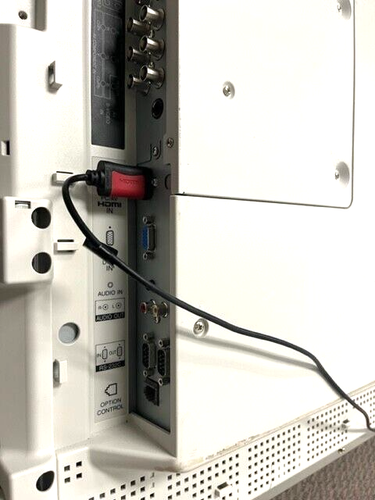 Sharp PN-L702B 70" Touchscreen VGA DVI RS-232C HDMI 240W Monitor Silver ...