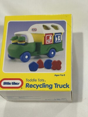 Mini Verse Little Tikes Series 3 Recycling Truck And Dump Truck | eBay