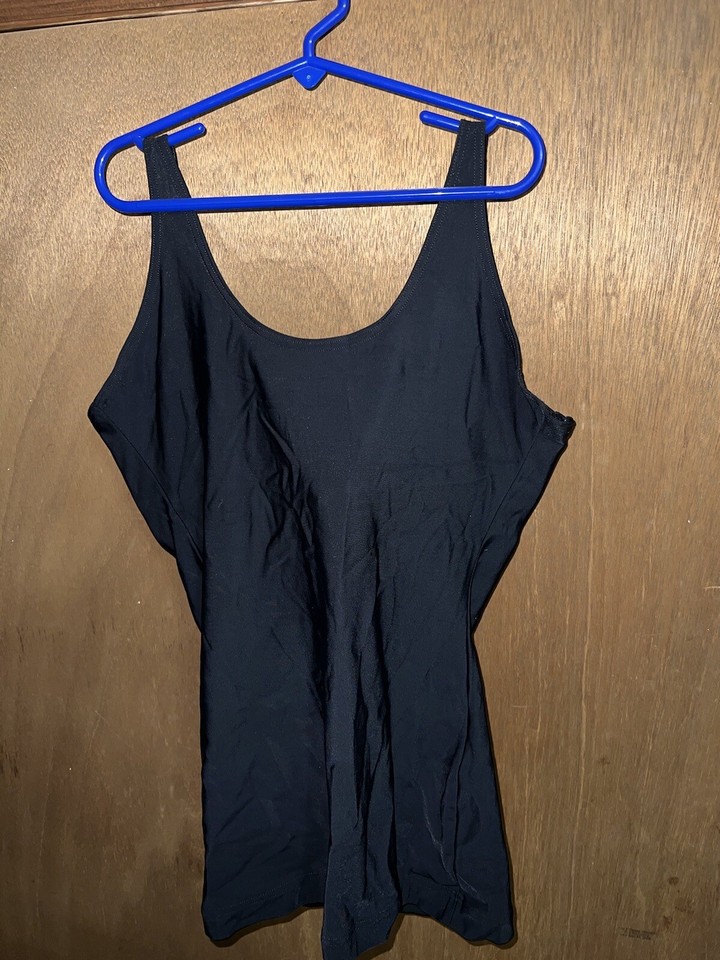 Shapeez Tankee XL - D bra shapewear back smoothing underwire foam long ...