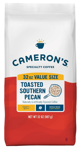 Cameron'S Coffee Roasted Whole Bean Coffee, Flavored, Toasted Southern ...