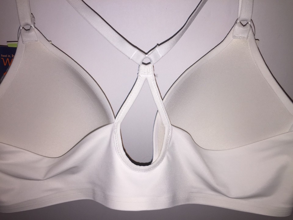 Warner's Bra Underwire Racerback Front Closure Your Bra Stretch Beige ...