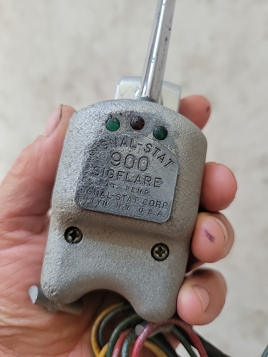 Vintage 1940s-1950s Signal Stat 900 Steering Column Turn Signal Switch ...