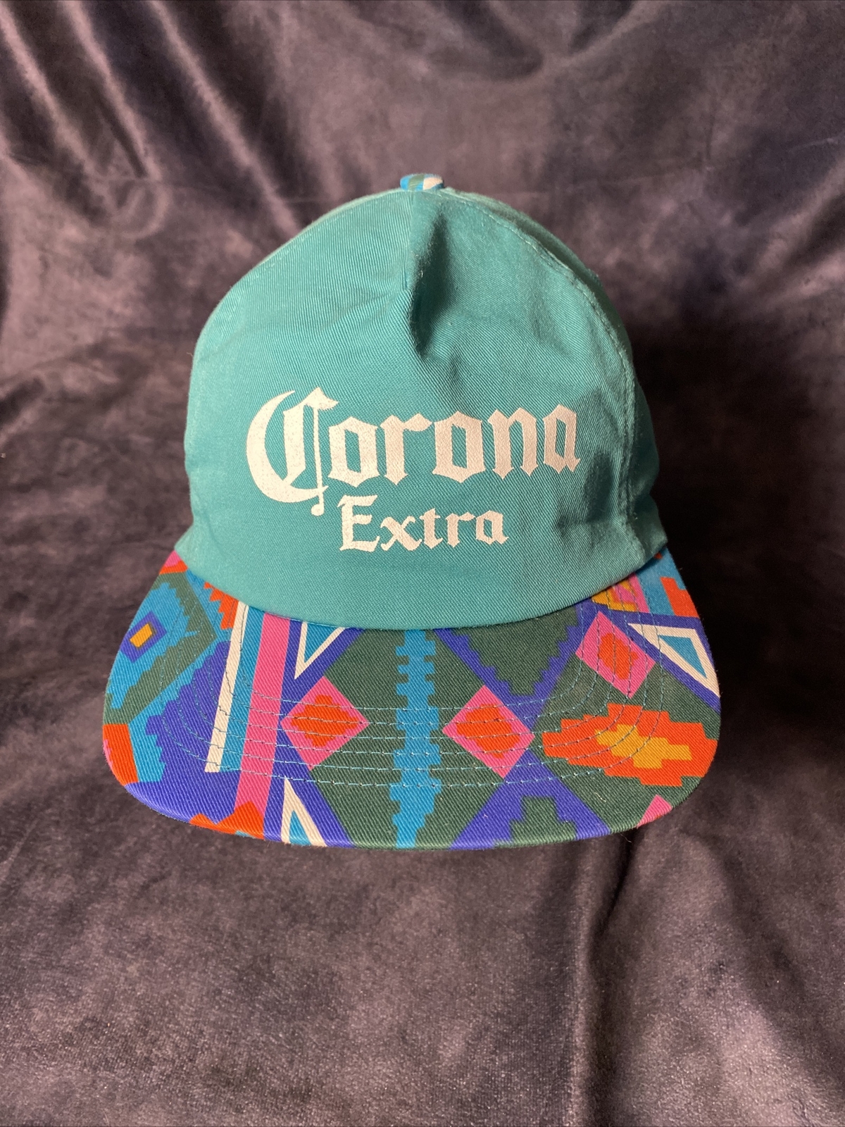 Vintage Retro Corona Extra Aztec SAN SUN Baseball Cap… - Gem
