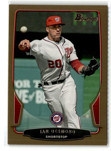 Ian Desmond Washington Nationals 2013 Bowman Gold #196 | eBay