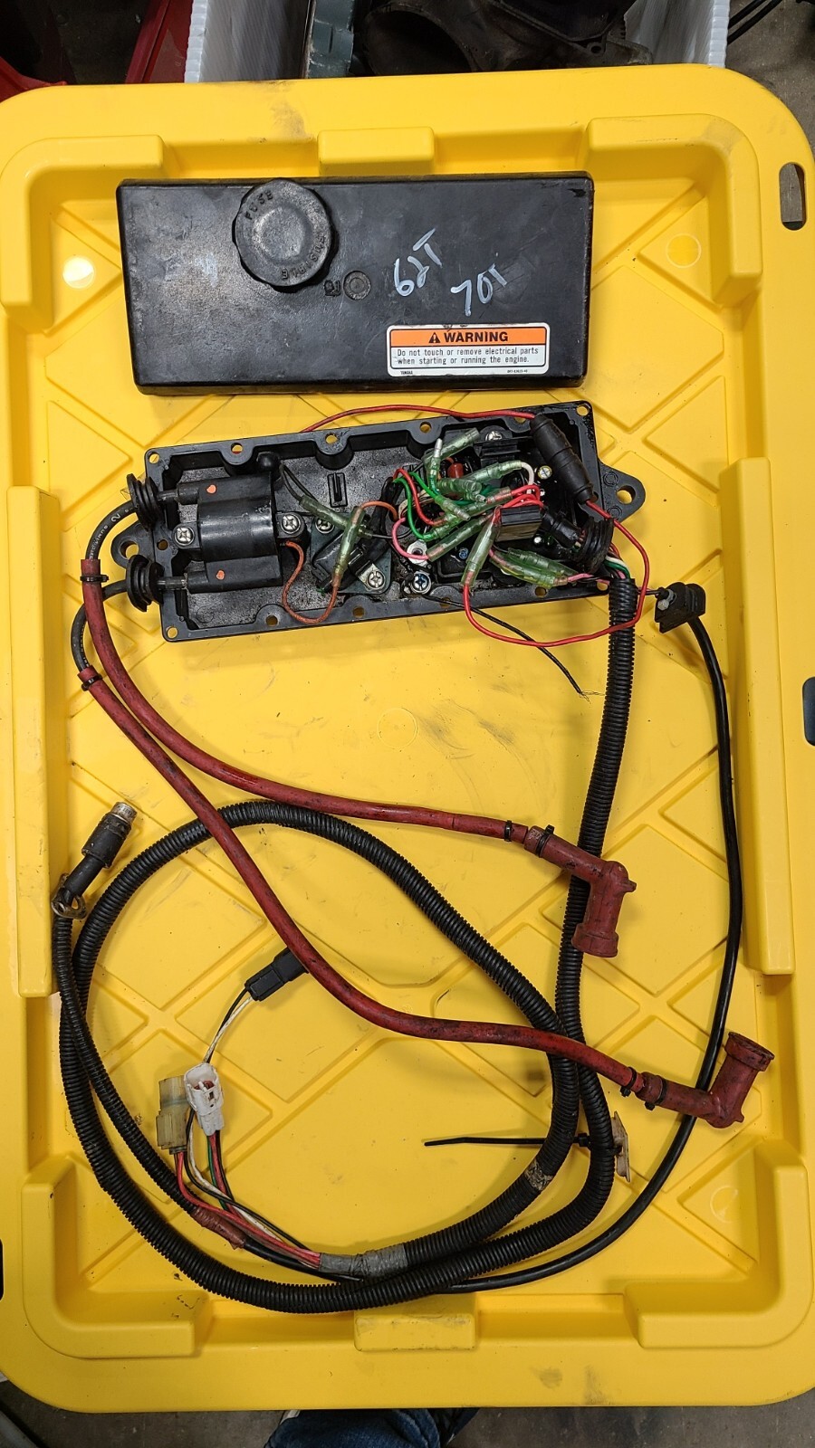 Yamaha 700 62T Ignition CDI Ebox Electrical Box Super Jet Wave Raider ...