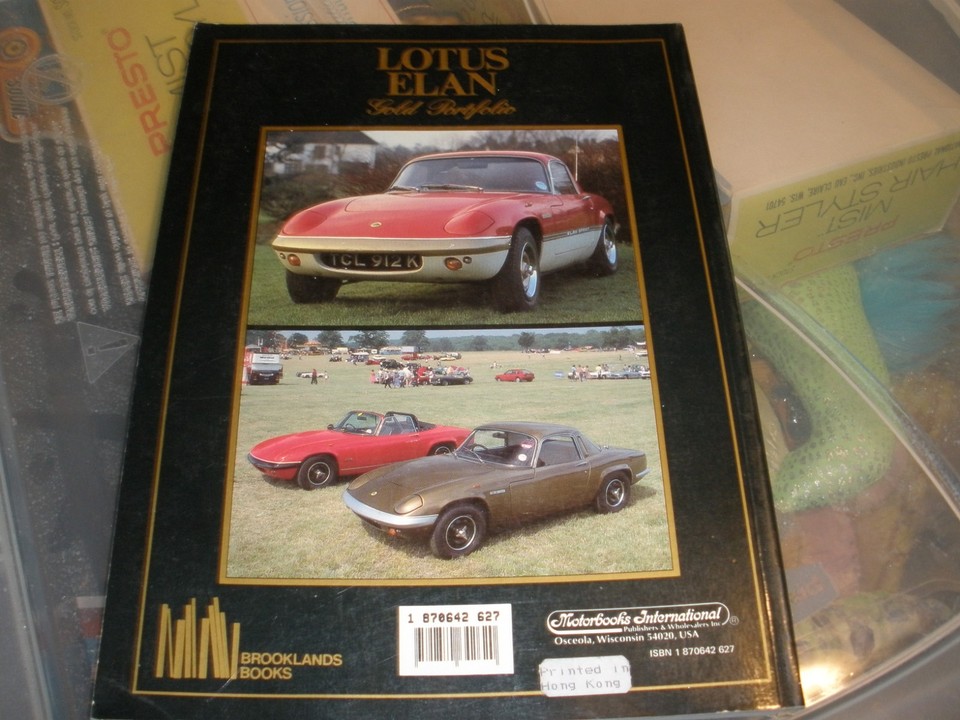 LOTUS ROAD TEST BOOK: LOTUS ELAN GOLD PORTFOLIO, 1962-74 By R M Clarke ...