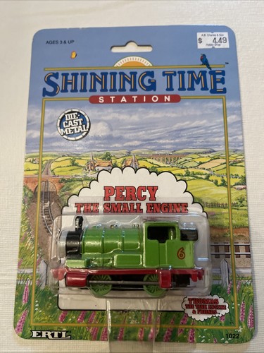 Ertl Shining Time Station Percy The Small Engine Thomas The Tank | eBay
