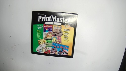Broderbund PrintMaster 10 Publishing Suite CD-ROM for Windows 95/98 ...