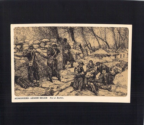 D6111 Military Aumoniers Armee Begle WW1 c1917 to Melbourne vintage ...