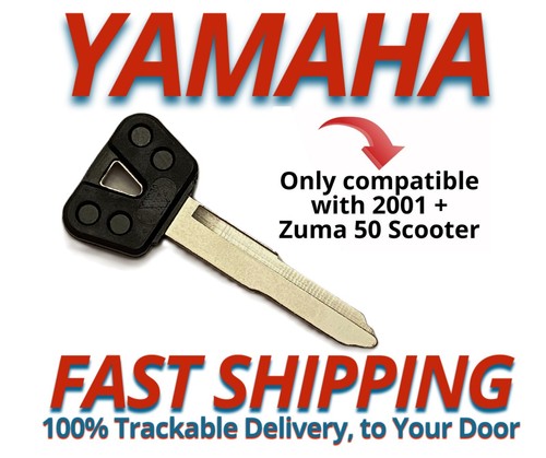 Yamaha Zuma 50 Scooter Keys 2001+ Replacement Key Cut to your Code ...