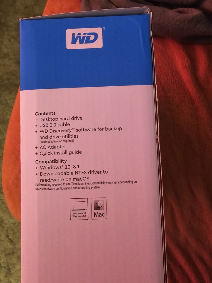 WD Western Digital Easystore 16TB External Hard Drive HDD USB 3.0 USED ...