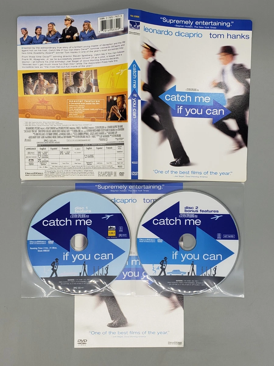 Catch Me If You Can Dvd Cover