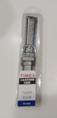 Timex Padded Metallic Gray 18mm Watch Band Silver Tone Buckle 7.75" Reg ...